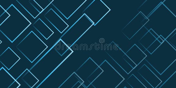 Simple Overlapping Rectangular Frames of Various Sizes, Colored in ...