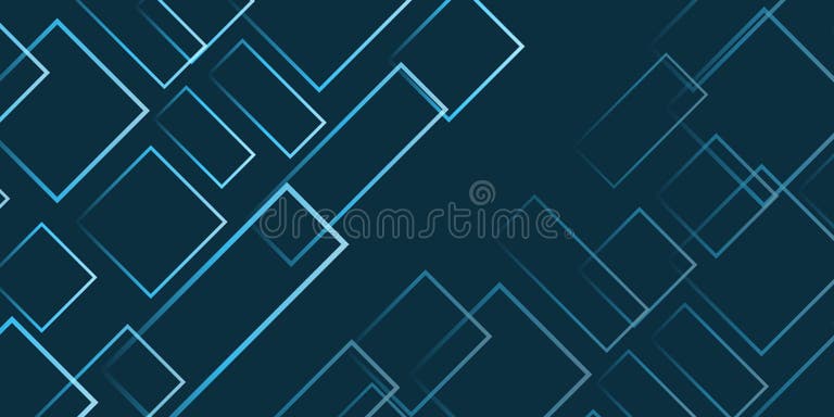 Simple Overlapping Rectangular Frames of Various Sizes, Colored in ...