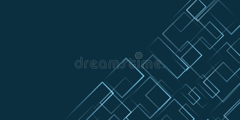 Simple Overlapping Rectangular Frames of Various Sizes, Colored in ...