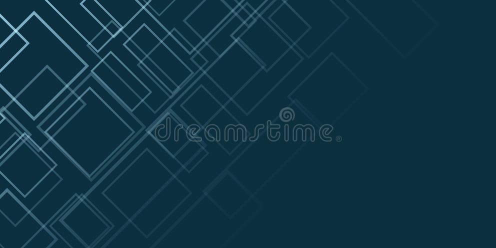 Simple Overlapping Rectangular Frames of Various Sizes, Colored in ...