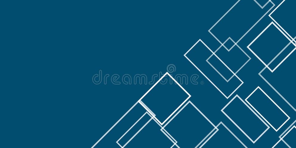 Simple Overlapping Rectangular Frames of Various Sizes, Colored in ...