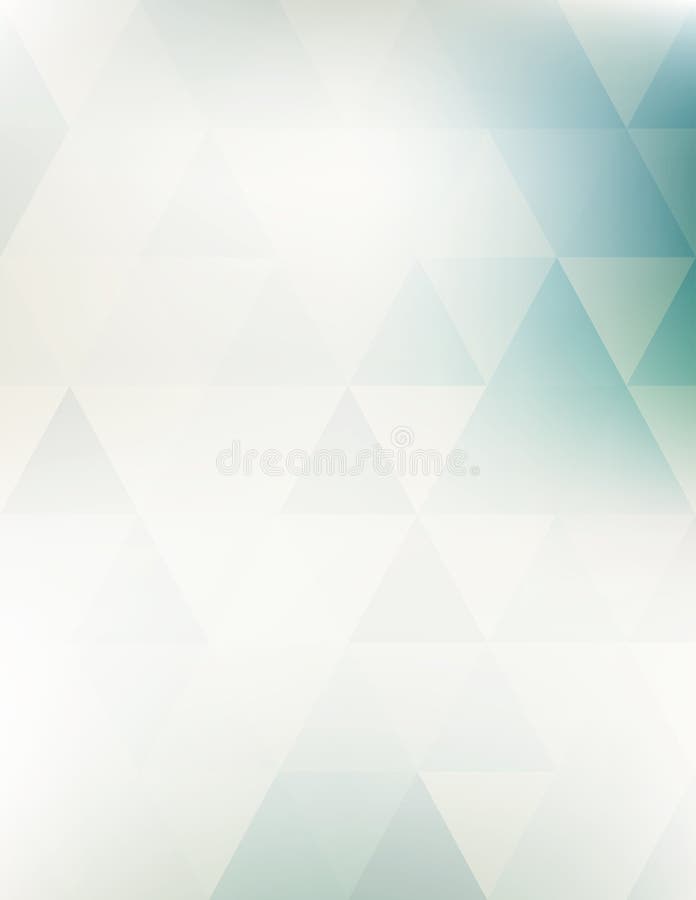 Simple Pale Geometric Pattern with Triangles Stock Vector ...