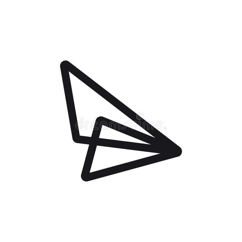 Simple Paper Plane Logo Stock Illustrations – 3,149 Simple Paper Plane ...