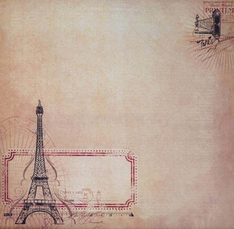 Simple Paris Themed Background Stock Photo - Image of fine, wallpaper ...