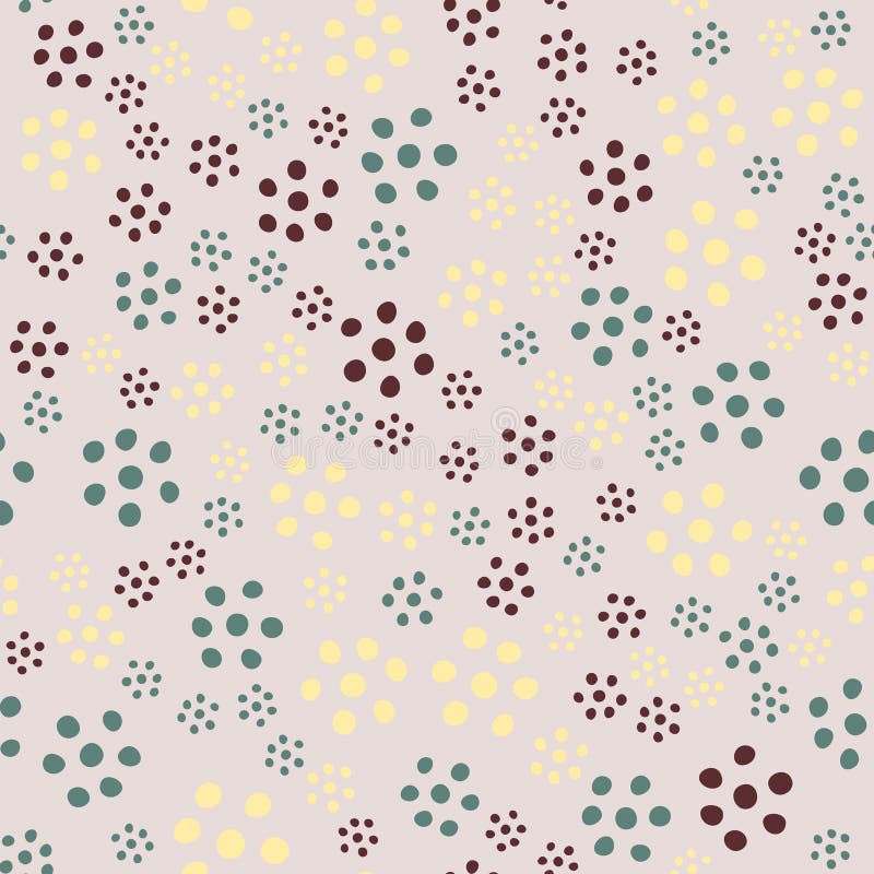 Simple Pastel Color Abstract Pattern Vector Seamless Stock Vector ...