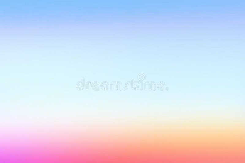 Simple Pastel Blue Purple Pink Gradient Background for Summer Design ...