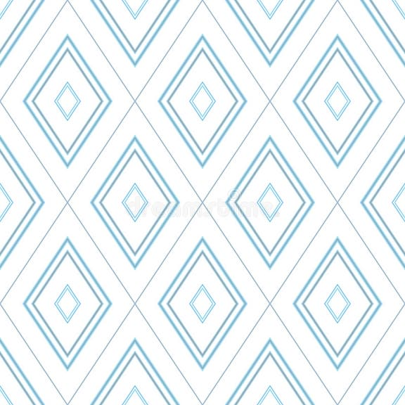 Simple Pattern of Blue Rhombus Stock Vector - Illustration of backgrounds, clothing: 68642970