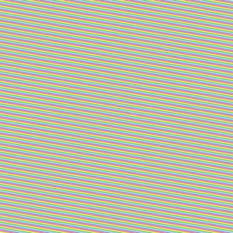 Simple Pattern of Bright Colored Lines. Stock Vector - Illustration of ...