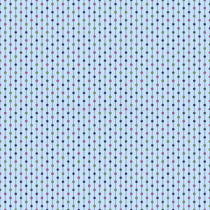 Simple Pattern with Chains Colorful Stock Illustration - Illustration ...
