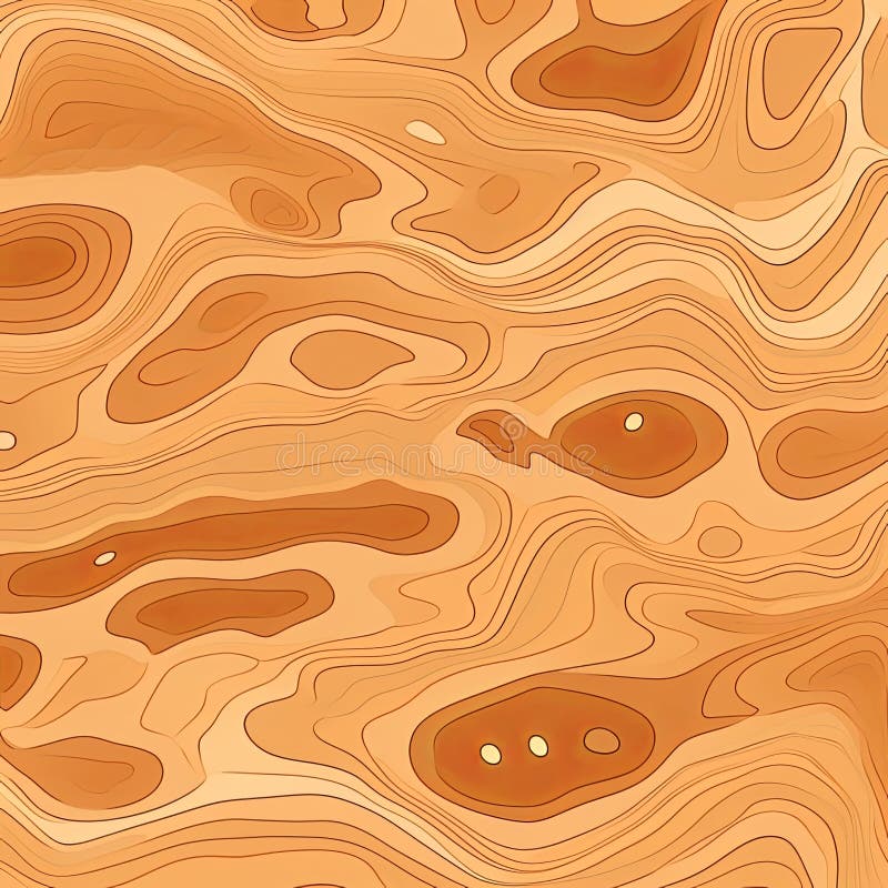 Simple Pattern Design for Topography Desert , Generated by AI Stock ...