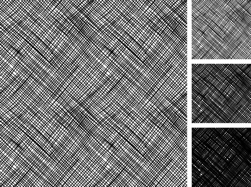Vertical and Horizontal Lines in Hatchwork Criss Cross Pattern ...