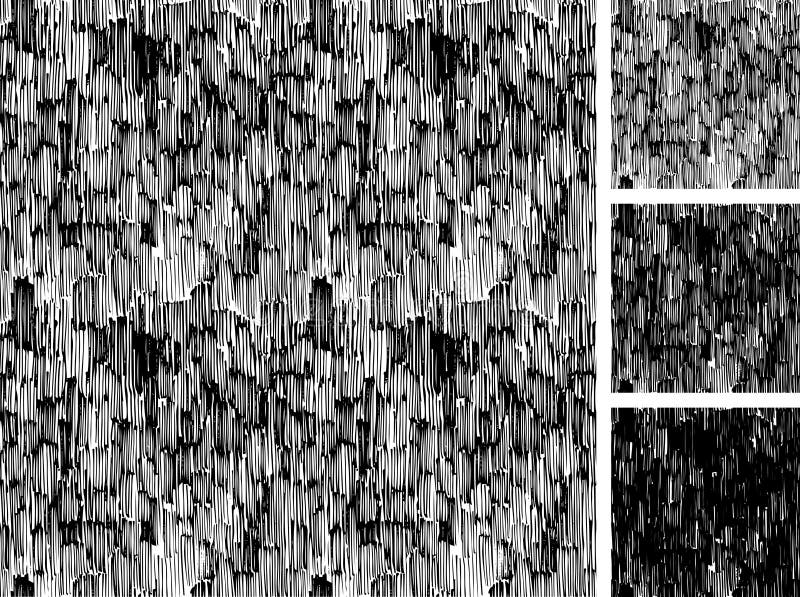 Simple Pattern of Rough Hatching Grunge Texture. Stock Vector ...