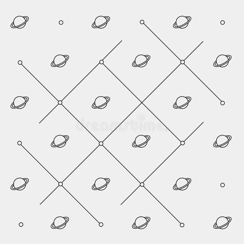 Simple Pattern, Space, Rocket, Shuttle, Spaceship Stock Vector ...