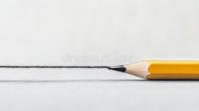 A Simple Pencil Drawing of a Line Representing Business Ethics ...