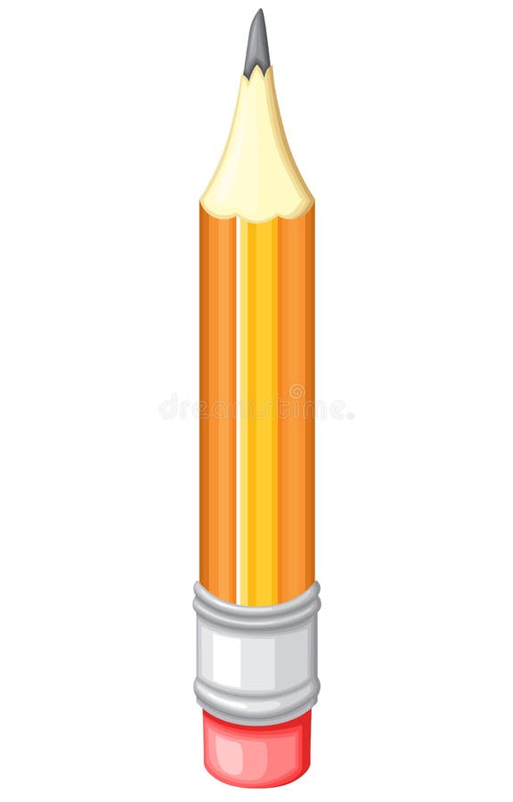 Simple pencil icon stock vector. Illustration of isolated - 154133786