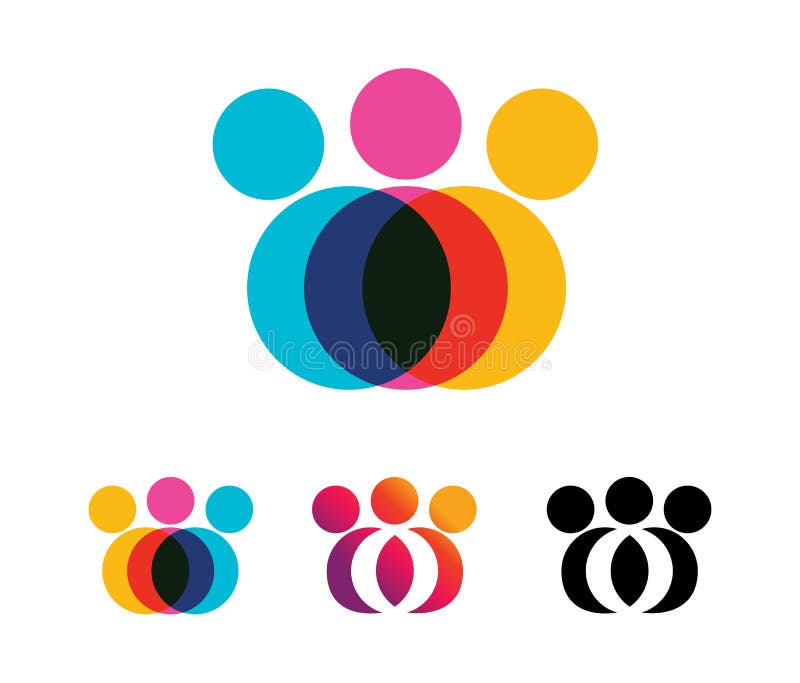 Simple People Icons stock vector. Illustration of pursue - 5442305