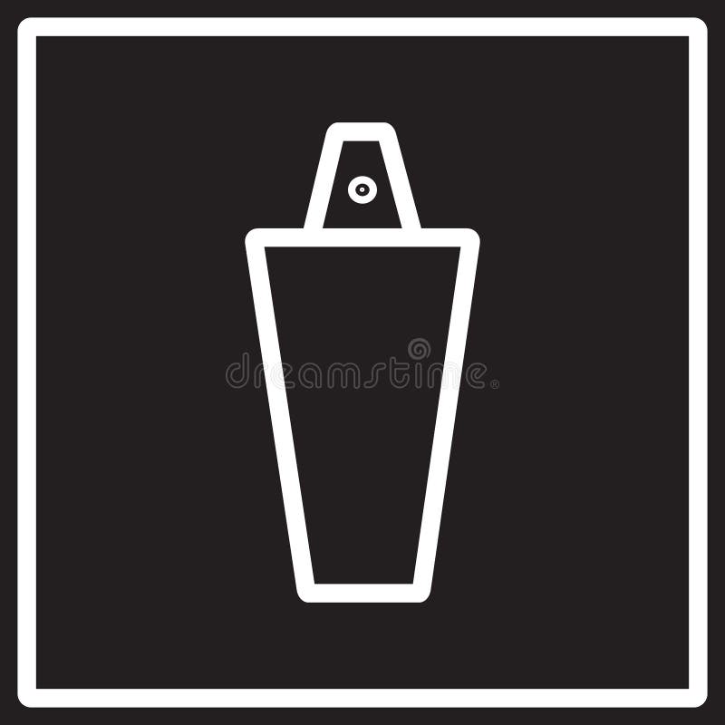 Simple perfume icon stock vector. Illustration of deodorant - 79248889