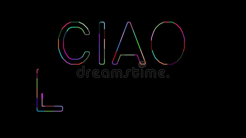 Text with CIAO ELENA Meaning HELLO HELENA in Italian Language with ...