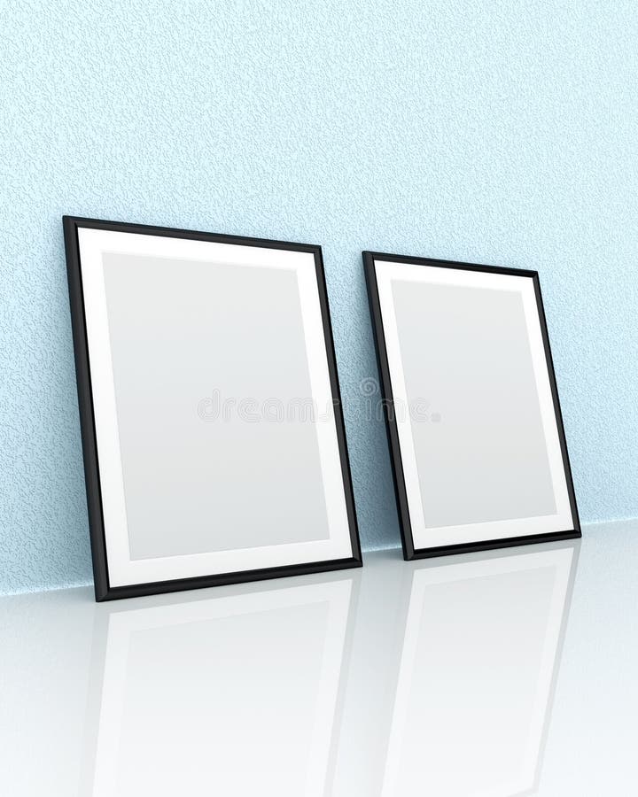 Simple picture frames stock illustration. Illustration of grey - 60229582