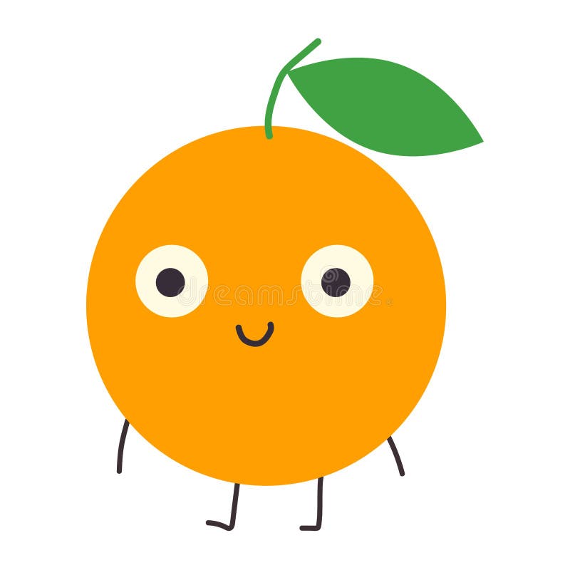 Orange Hands in Praying Position Icon Isolated on White Background ...