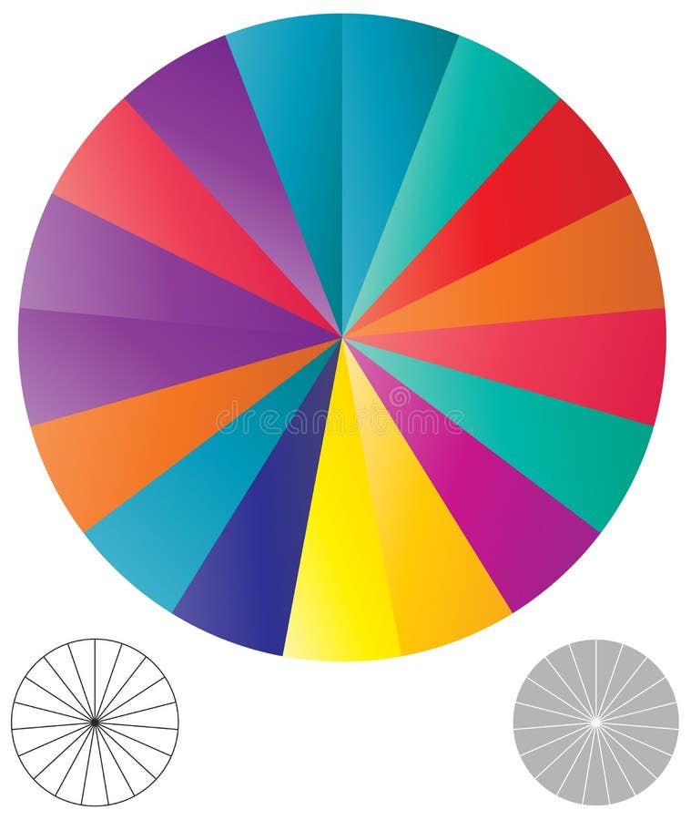 Simple Pie Chart-graph and Diagram Vector Illustration. Circle ...