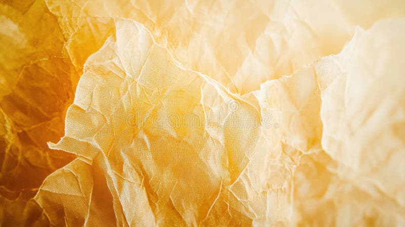 Simple Piece of Paper Resting on a Bright Yellow Background Creating a ...
