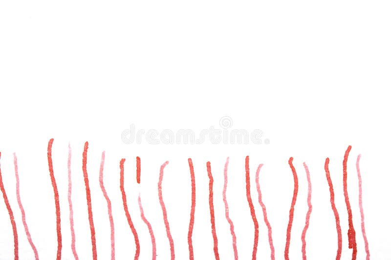 Simple Pink Red Pen Ink Wavy Scribble Lines Stock Photos - Free ...