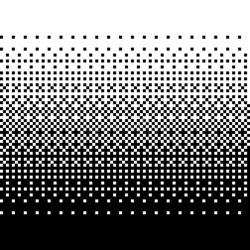 Illustration of Simple Pixel Art, Gradation from Black To Transparent ...