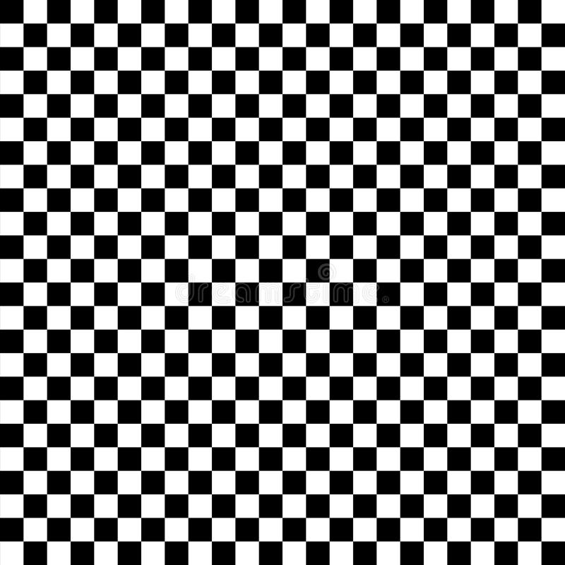 Simple Pixel Art Seamless Swatch Pattern, Black, 50 , Square, Checkered ...