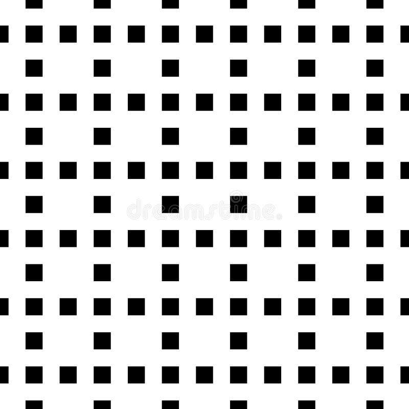 Simple Pixel Art Seamless Swatch Pattern, Black, 18.75 , Square Stock ...