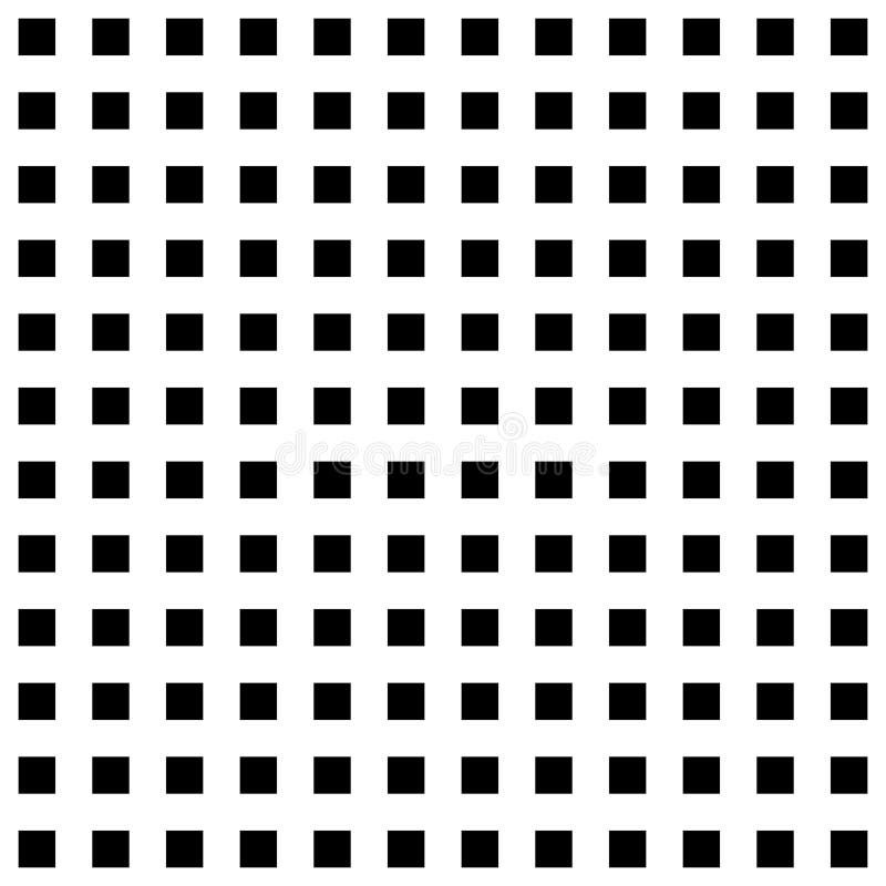 Simple Pixel Art Seamless Swatch Pattern, Black, 25 , Square Stock ...