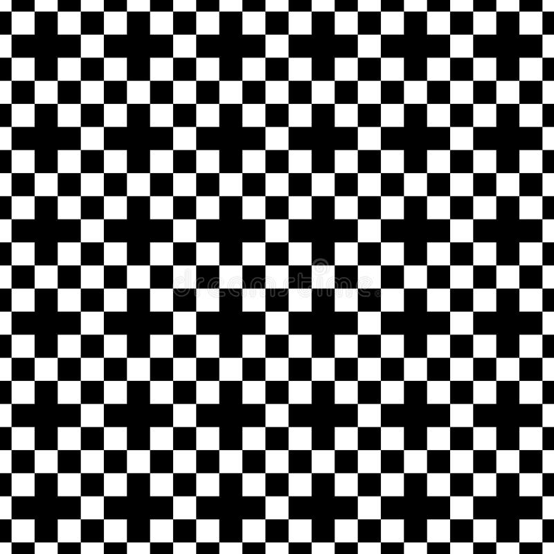 Simple Pixel Art Seamless Swatch Pattern, Black, 56.25 , Square Stock ...
