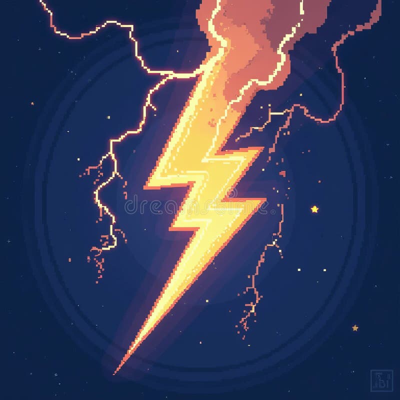 111 Lightning Pixel Stock Photos - Free & Royalty-Free Stock Photos ...