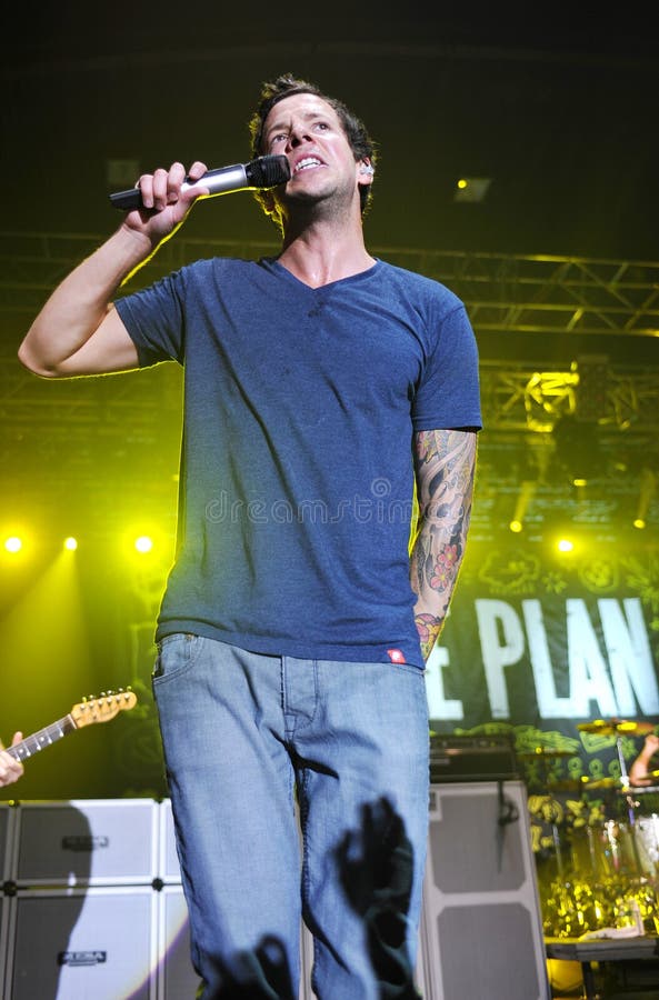 Simple Plan editorial stock photo. Image of performance - 23044848
