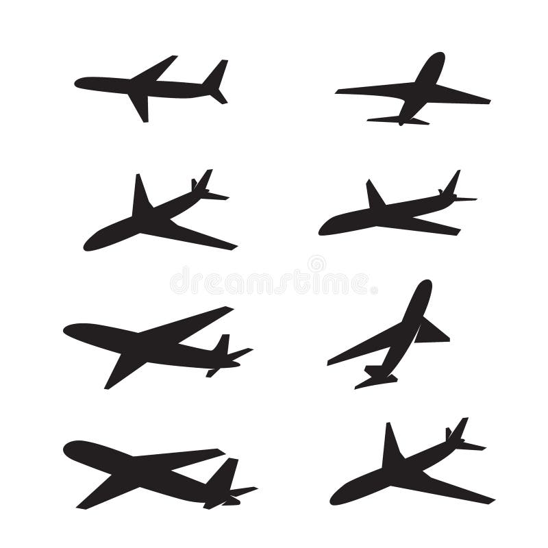 Simple Air Plane Logo, Elegant Plane Logo, Minimalist Plane Logo Stock ...