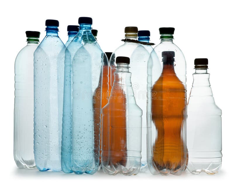 Simple plastic bottles stock photo. Image of light, lifestyle - 19540698