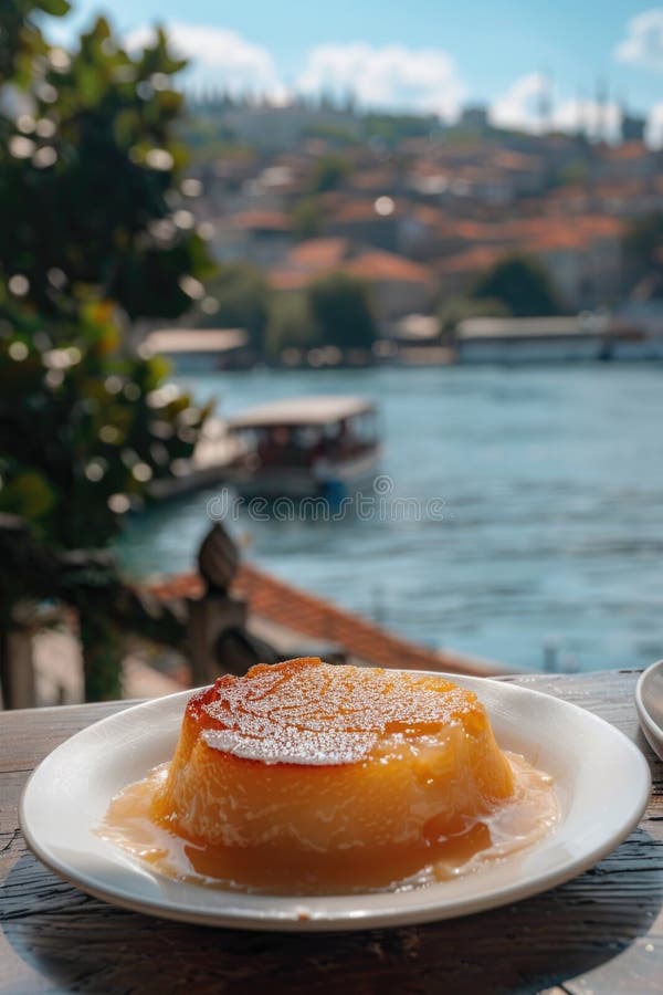 Simple Plate of Food on Wooden Table, Suitable for Food and Restaurant ...