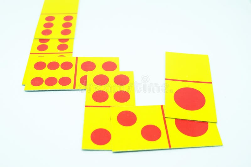 Simple Playing Domino Card Background Stock Image - Image of gamer ...