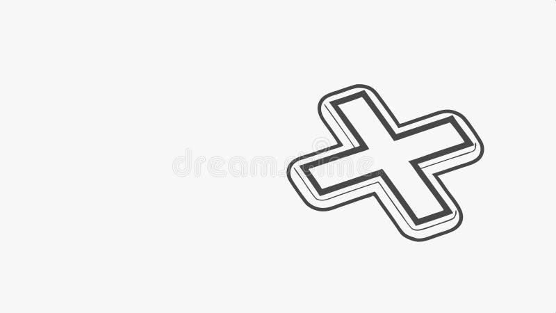Simple Plus Sign, Addition Symbol Vector Design Generative AI Stock ...