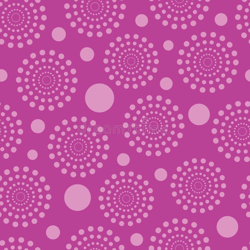Simple Polka Dots Vector Repeat Seamless Pattern Stock Vector ...