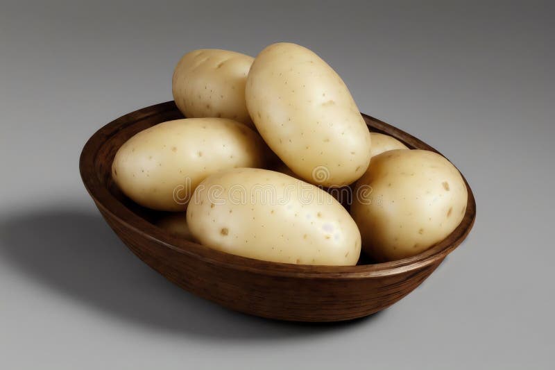 Simple Potatoes .AI Generated Stock Illustration - Illustration of ...
