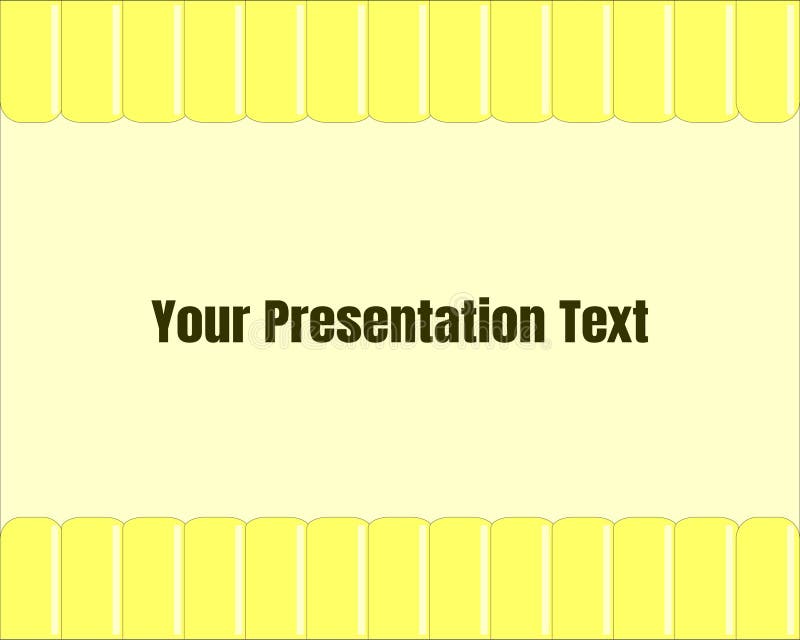 Simple Power Point Presentation Template Background Stock Vector ...