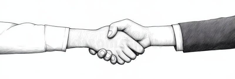 A Simple yet Powerful Image of a Handshake Symbolizing Agreement ...