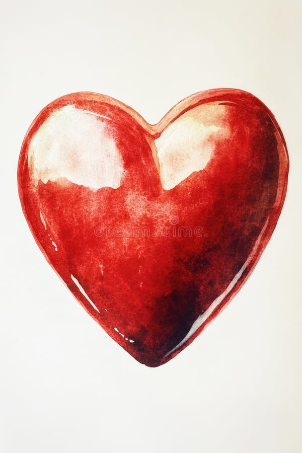 A Simple yet Powerful Symbol of Love and Passion Stock Photo - Image of ...