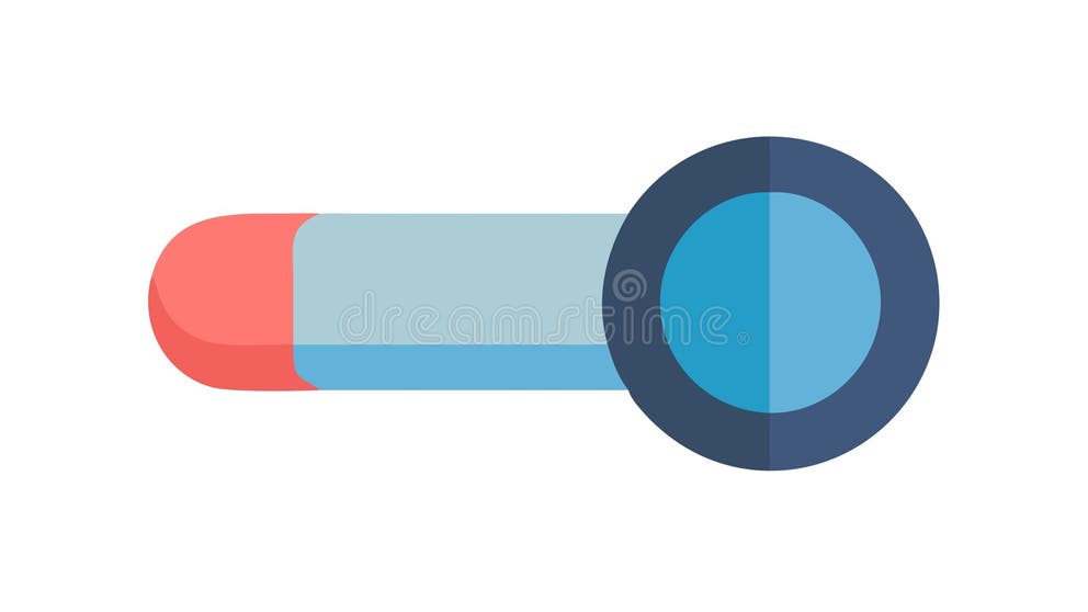 A Simple Progress Bar or Slider with a Circular Handle Vector UI, Vector Design Generative AI ...