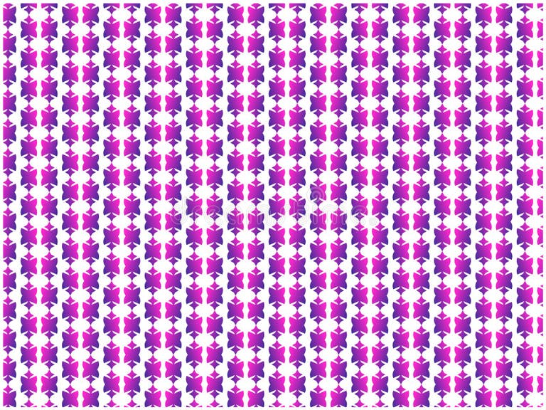 Simple Purple and Blue Gradient Repeat Pattern Design on White ...