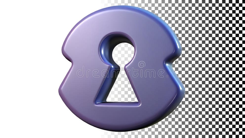 Keyhole Icon Lock Access Entry Security Privacy Open Door Symbol Png ...