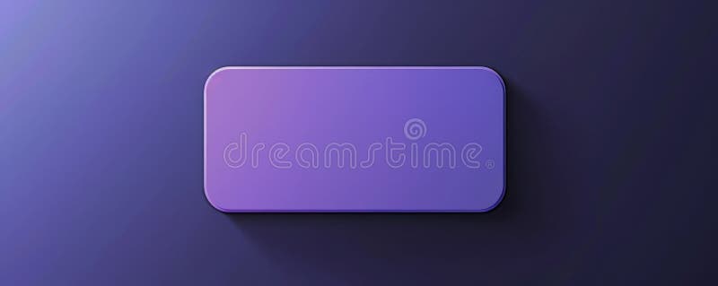 Simple Purple Rectangular Card with Rounded Corners on a Dark Gradient ...
