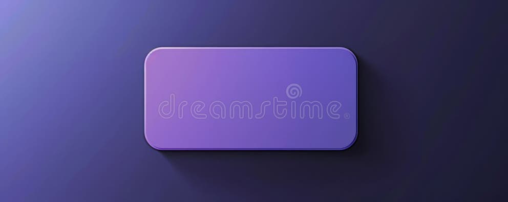 Simple Purple Rectangular Card with Rounded Corners on a Dark Gradient ...