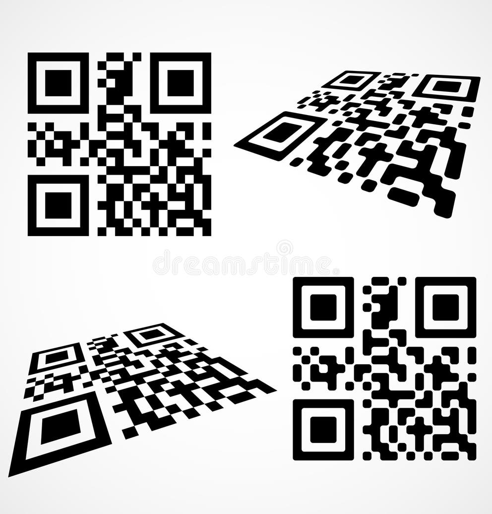 Square Qr Code Stock Illustrations – 4,045 Square Qr Code Stock ...